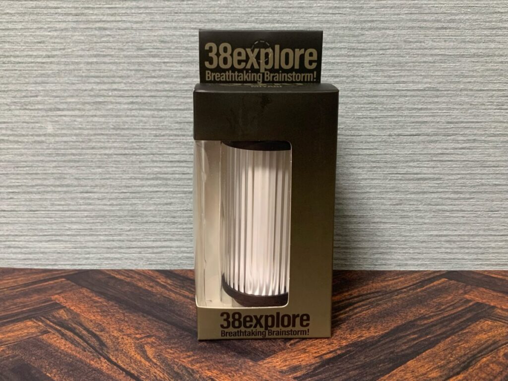 38explore「38灯」｜多彩なカスタムが楽しめる小型LEDランタンをレビュー！ - CAMPERS REVIEW